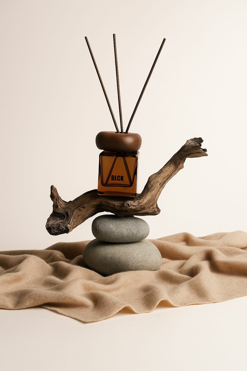 Диффузор для дома ароматический YANKY - Sandalwood, с палочками, 100 мл.