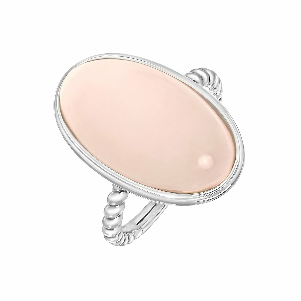 Кольцо, серебро, 925 проба, кварц