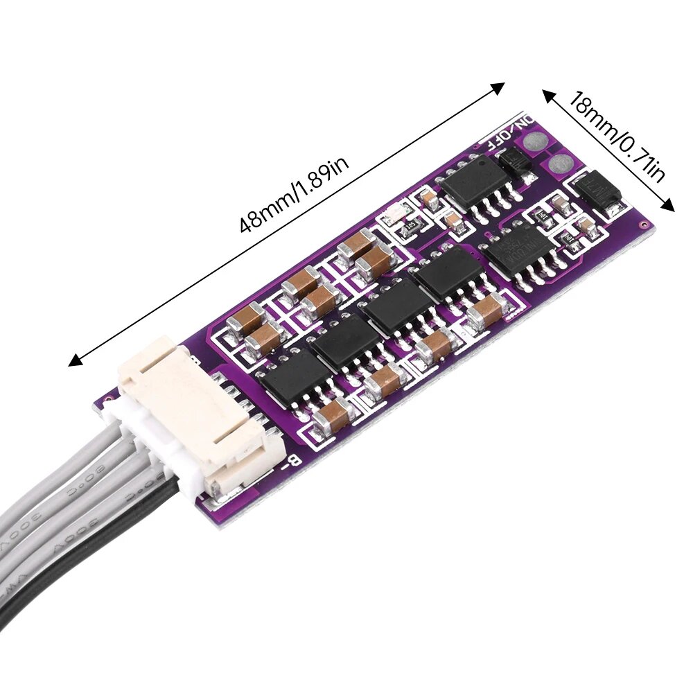 Литиевая батарея BMS Ziqqucu 1,5A 3S 4S 5S 6S 8S 14S 17S 21S 4S