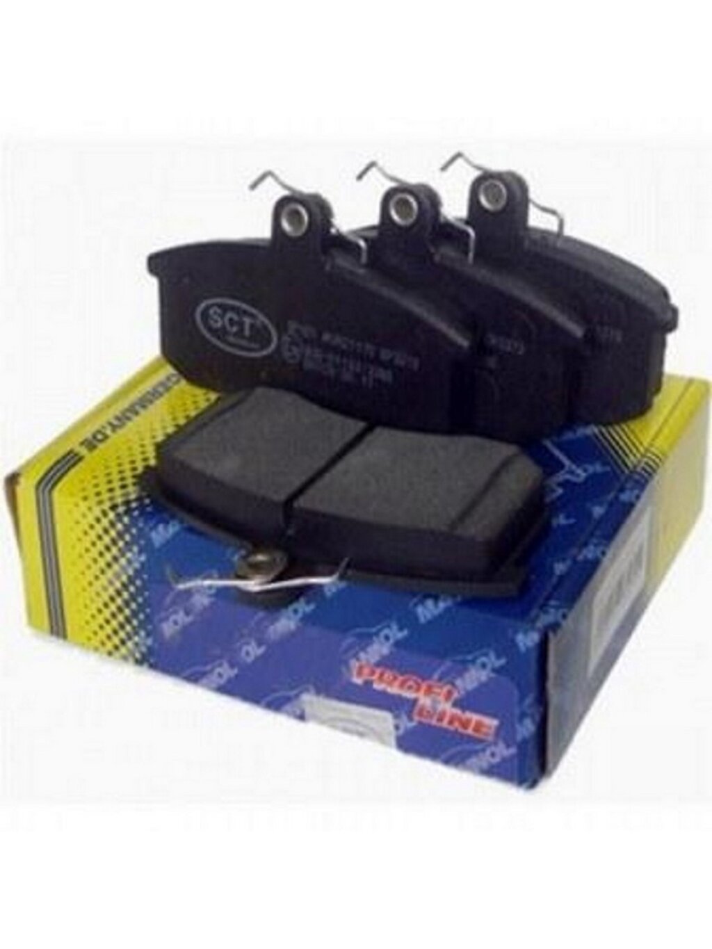 Колодки тормозные дисковые передние для а/м ГАЗель SCT Germany