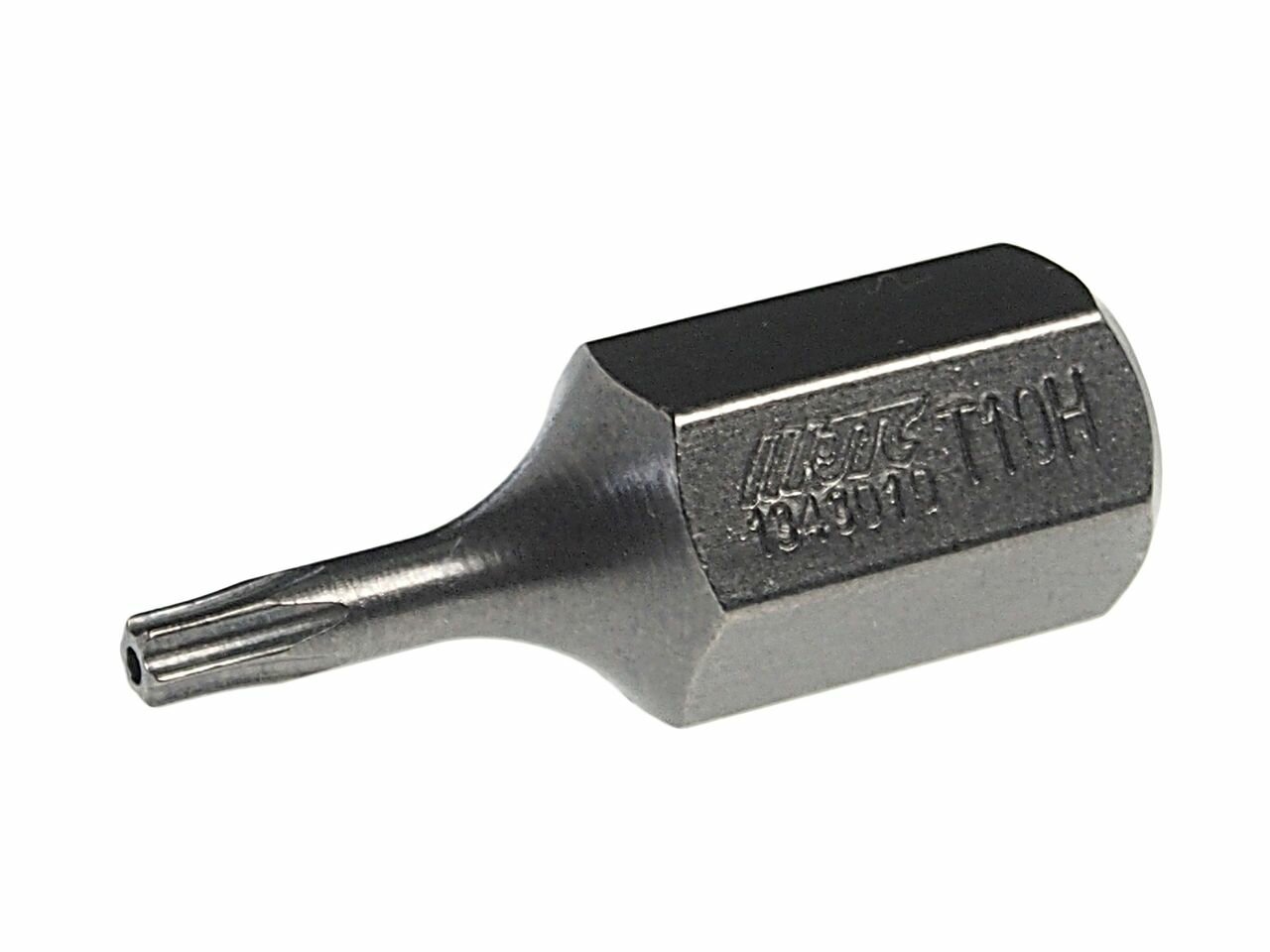 Бита для шуруповерта 10мм торкс TORX T10Hх30мм, арт JTC1343010 JTC