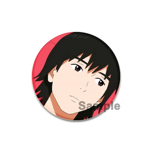 Круглый мягкий значок-пуговица в стиле аниме Sonny Boy, брошь с милым персонажем, булавки, украшение для рюкзака, одежды, модные украшения, подарки