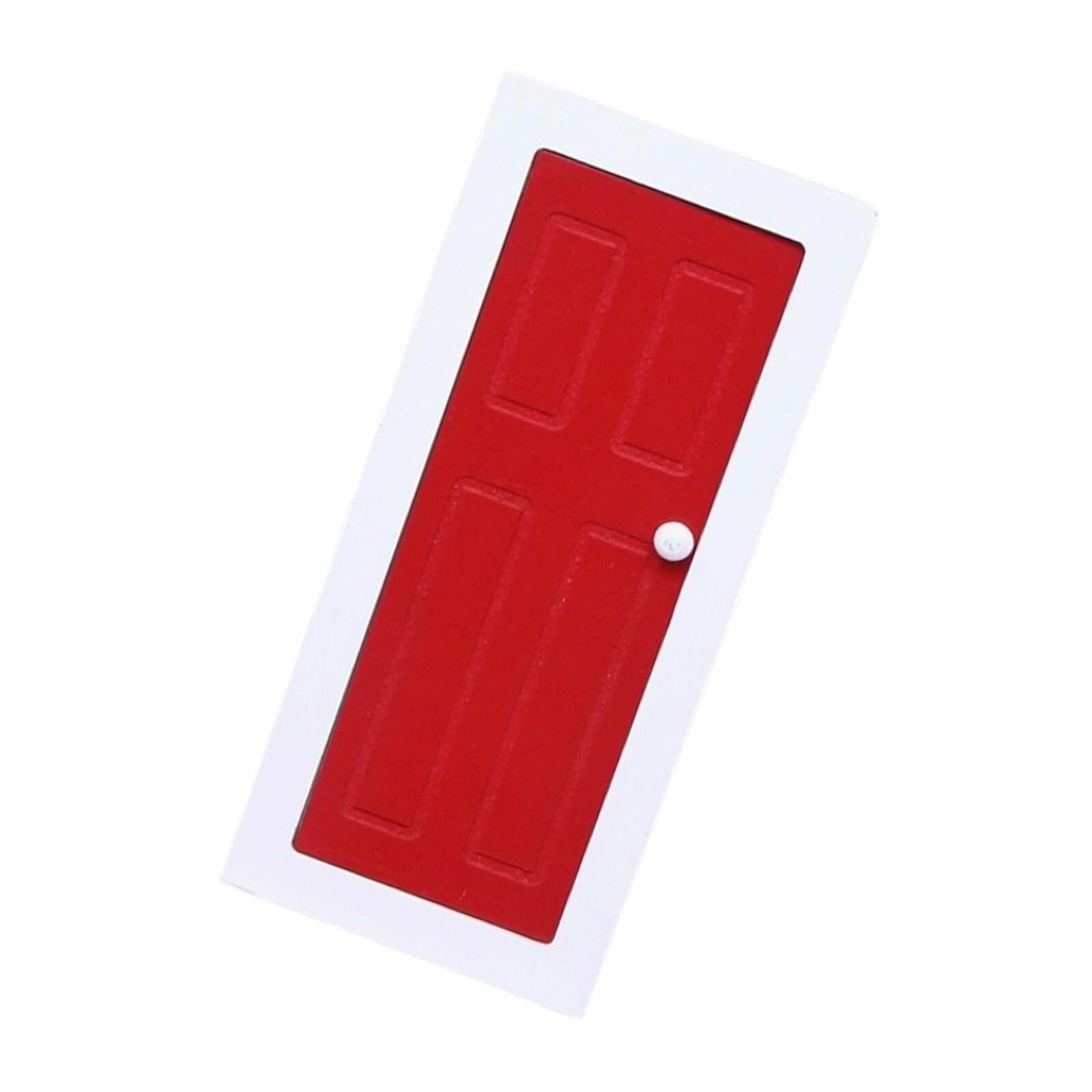 Портативная модель миниатюрной двери для кукольных домиков