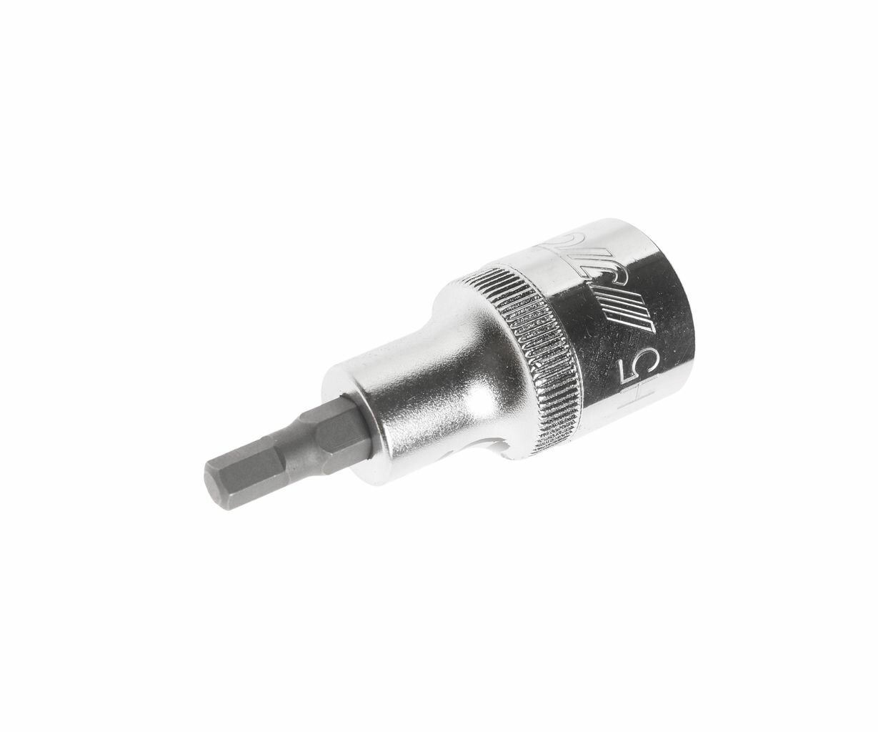 Головка торцевая бита со вставкой шестигранная HEX 1/2" х H5, L 55мм, арт JTC45605 JTC