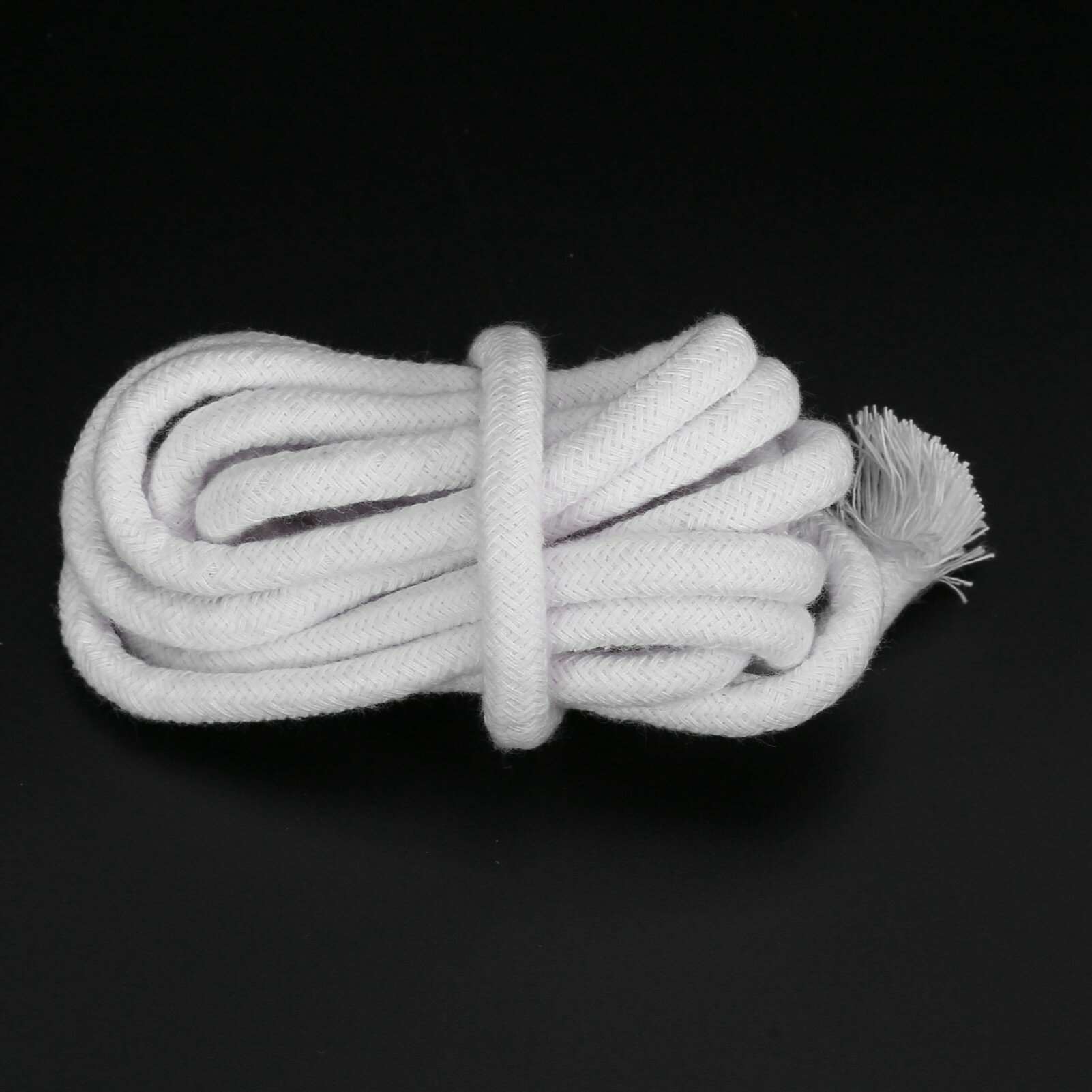 Фитиль для свечи Функциональный круглый плетеный фитиль из натурального хлопка для изготовления свечей и масляных ламп своими руками