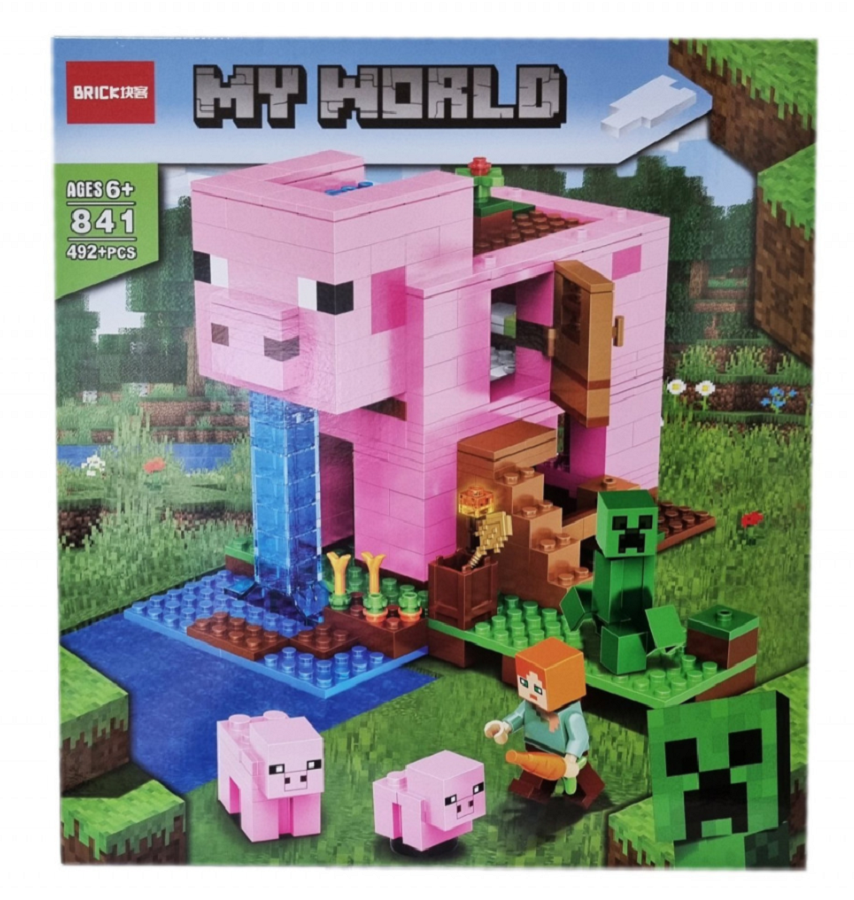 Конструктор Мой Мир «Храм Свинюшки», 492 деталей