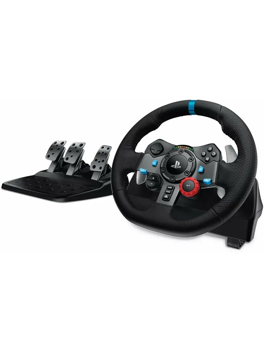Руль игровой Logitech G923 TrueForce для PS5, PS4 и ПК