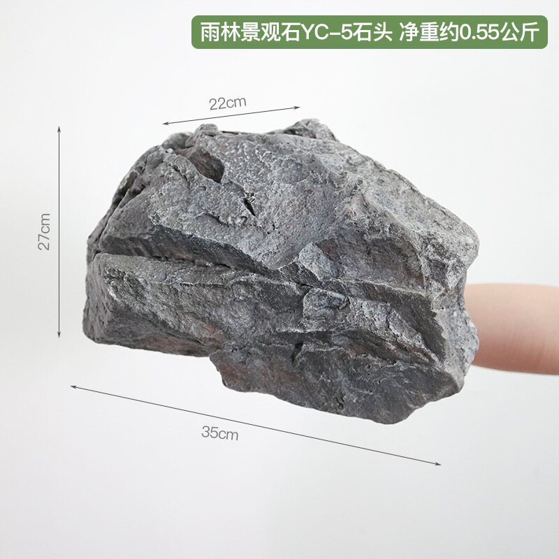 Искусственный камень YC-5 Stone, для кино и ТВ, ландшафтный, цвет тропический лес