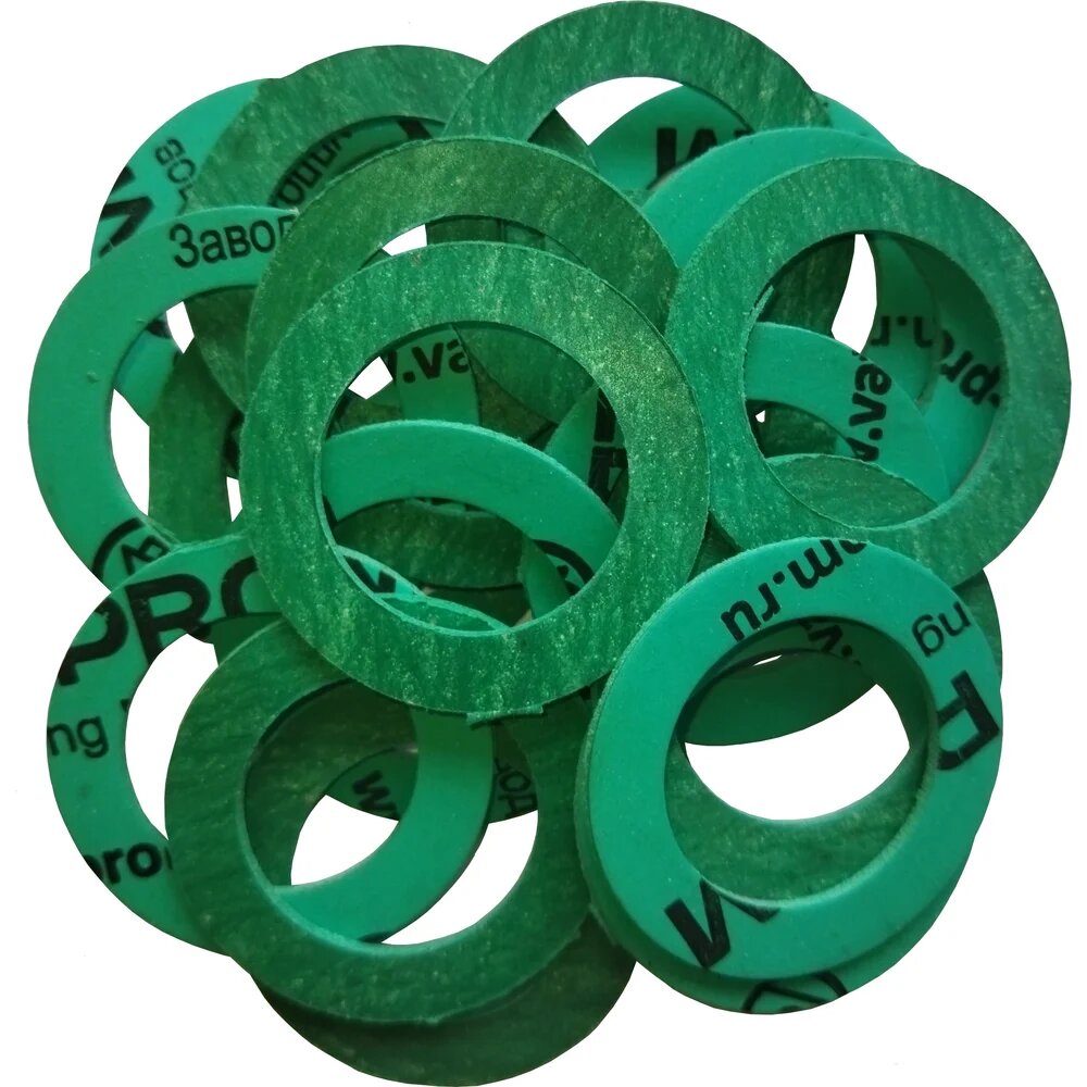 HG Прокладка безасбестовый паронит, 1 1/2" (30x44x2 мм) - 20 шт 1648826