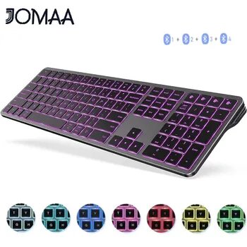 JOMAA Клавиатура беспроводная K22, (GX Brown), Русская раскладка, черный