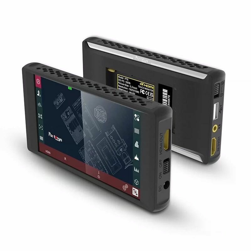 Монитор фотокамеры Portkeys Aiken PT6, подходящий для внешнего экрана зеркальной камеры Sony a7m34K