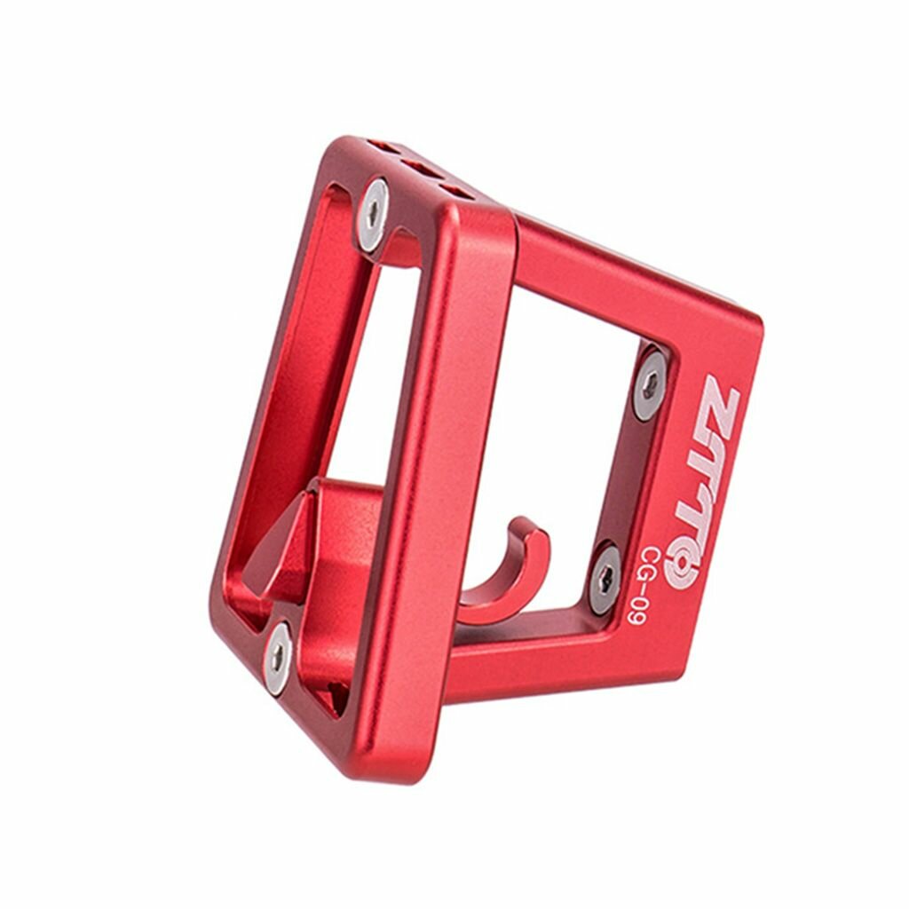 Аксессуары для велосипедов, Крепление для передней корзины складного велосипеда - красное