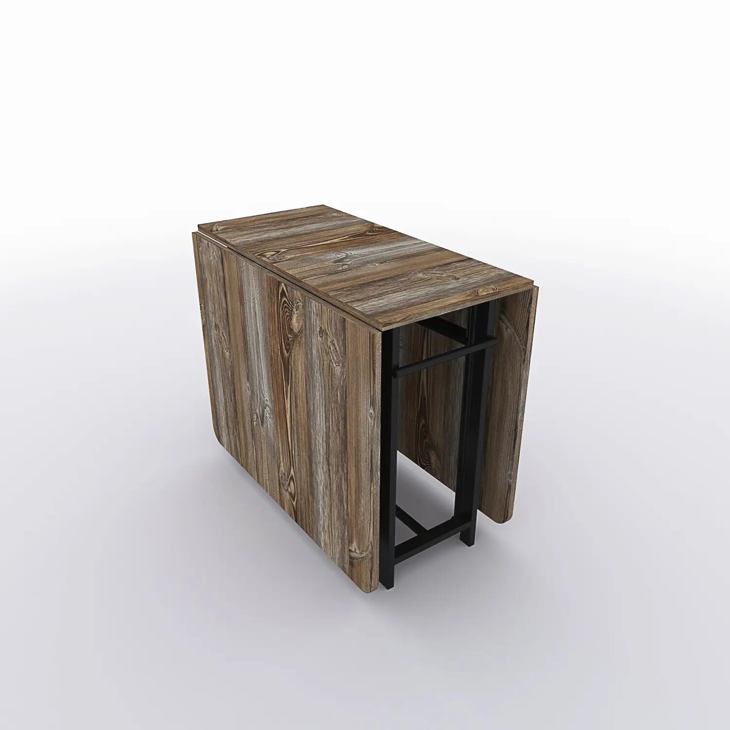 Стол книжка трансформер от производителя "Standart 2" - 1850х900х750 цвет столешницы Намибия подстолье Темное