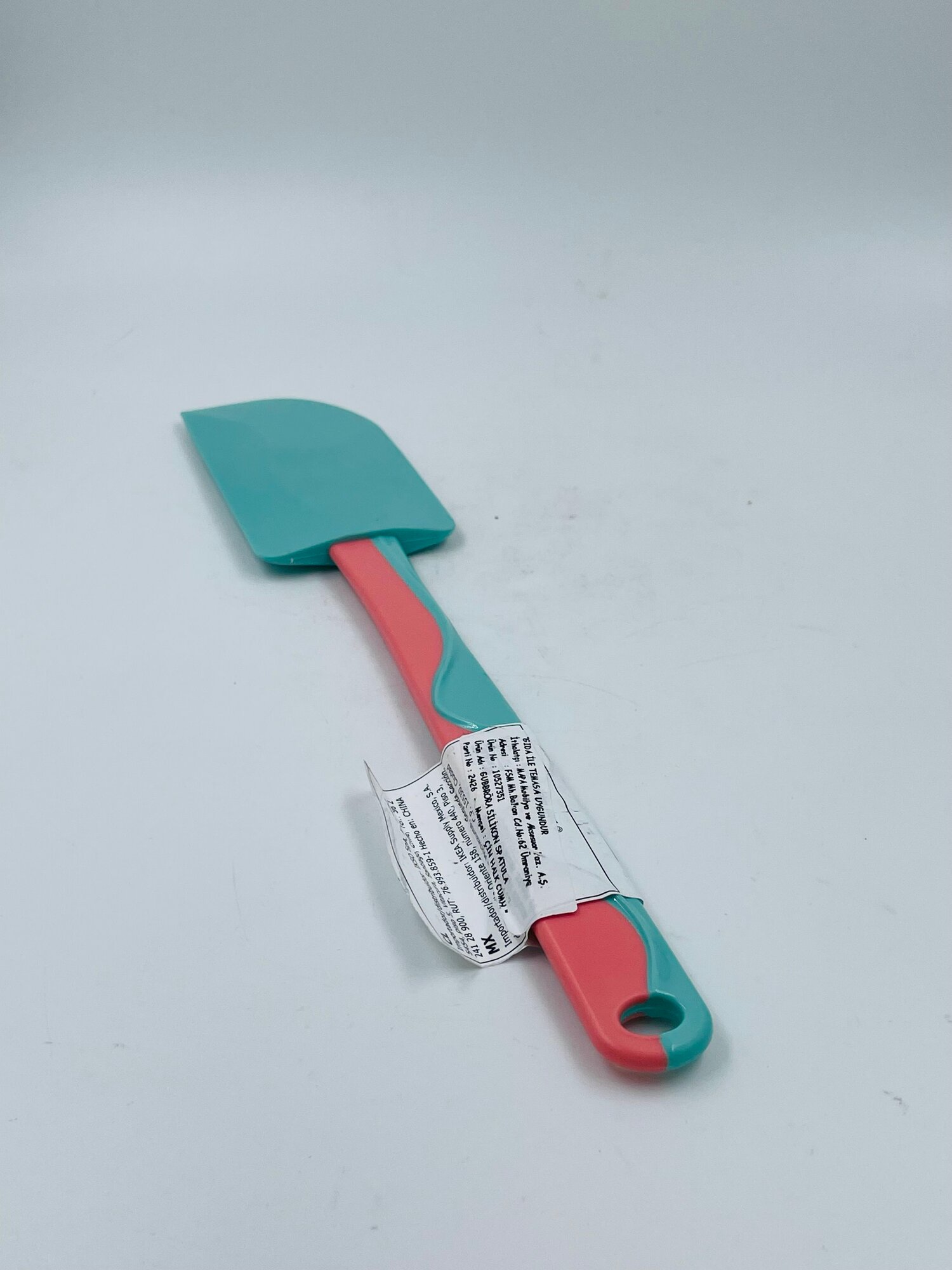 Скребок/шпатель GUBBRORA IKEA, для выпечки, розово-бирюзовый, 25 см