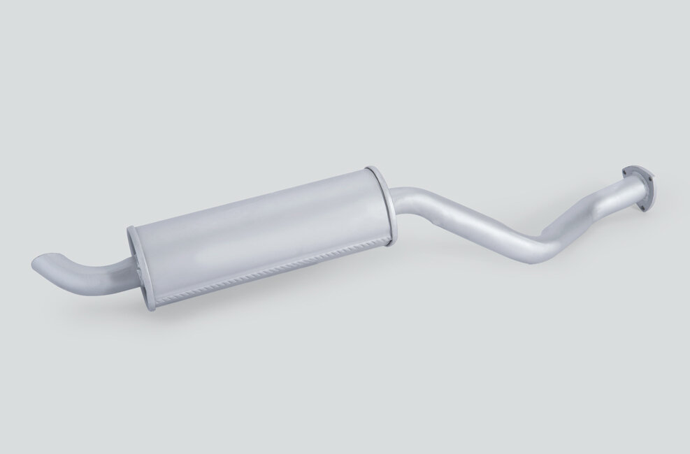 Резонатор с выпускной трубой (для автомобиля уаз патриот, хантер, двигатель змз 409) серия эконом УАЗ 315148120200802