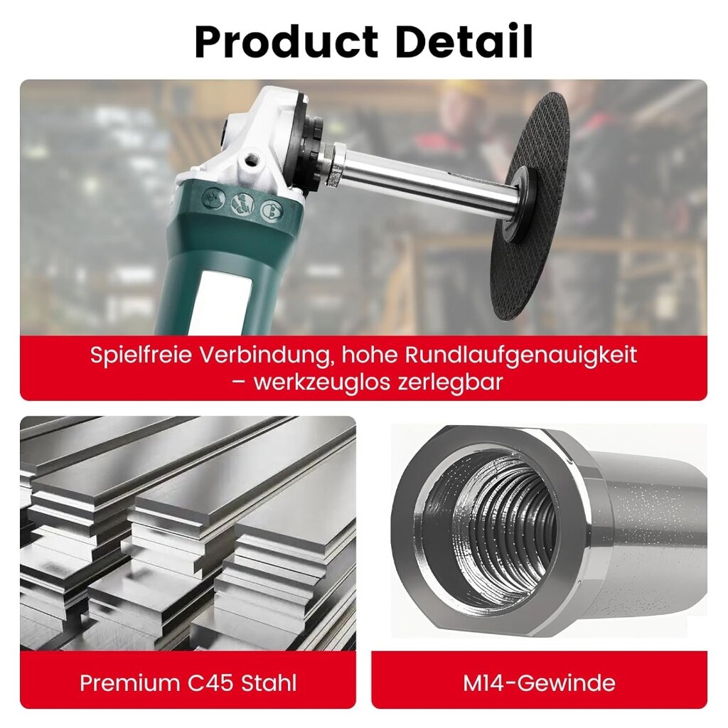 Адаптер с резьбой М14 для угловых шлифмашин