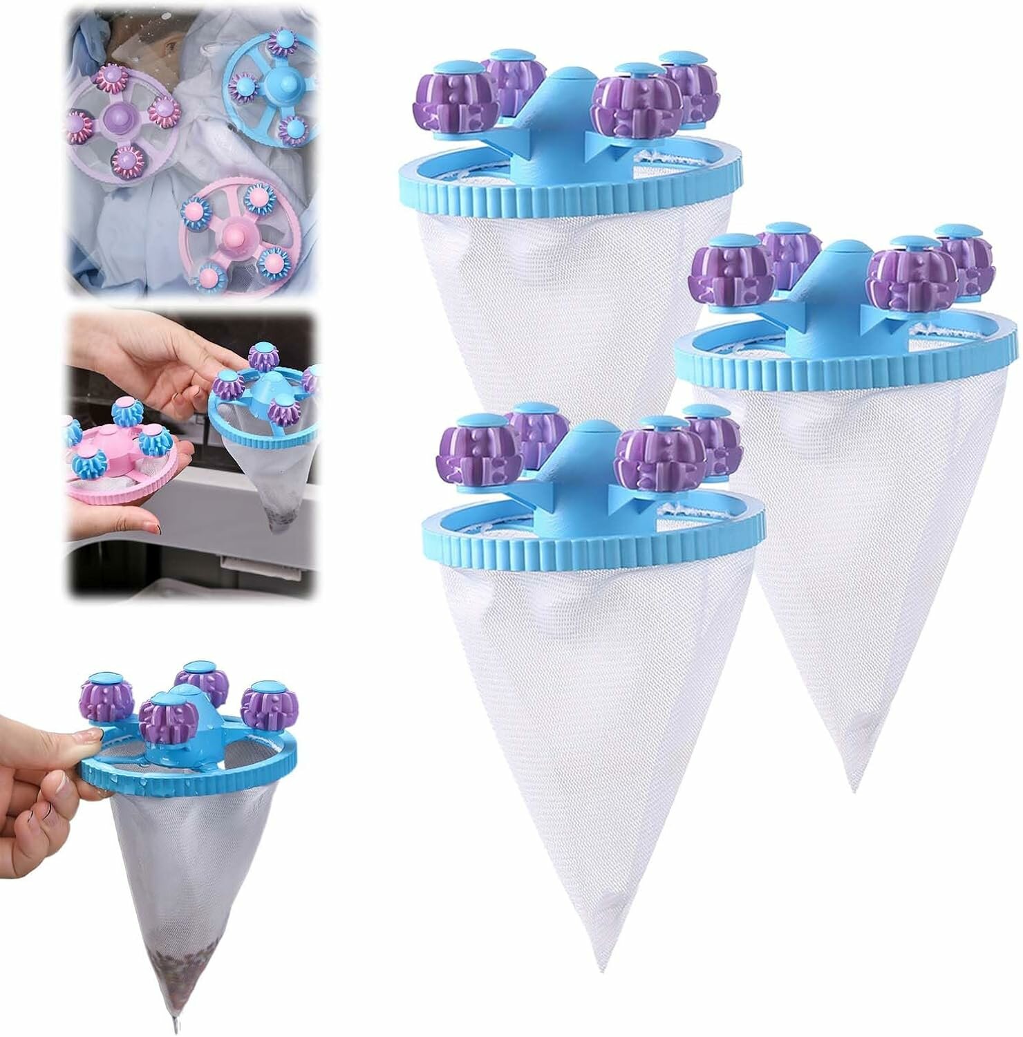 Плавающие волосы фильтровая сетка Снятие сетки, ловкость для стиральной машины, снятие волос домашних животных для стирки, многоразовый парик