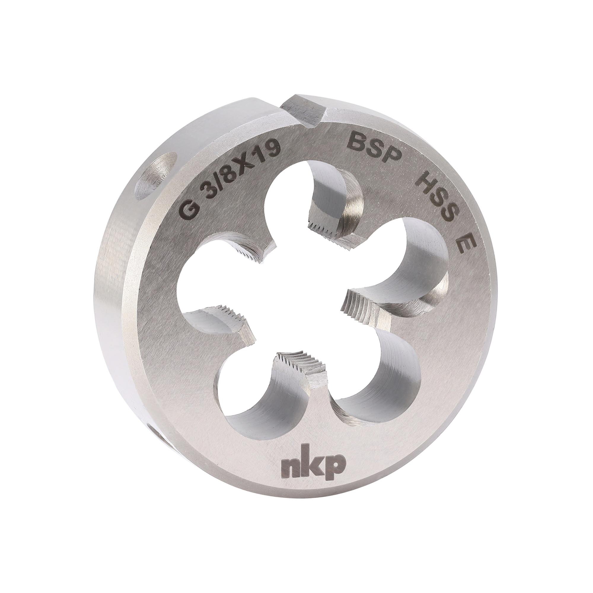 Плашка трубная NKP G 3/8"-19 HSSE DIN EN 24231 A 45x14мм 188001-N2-3129