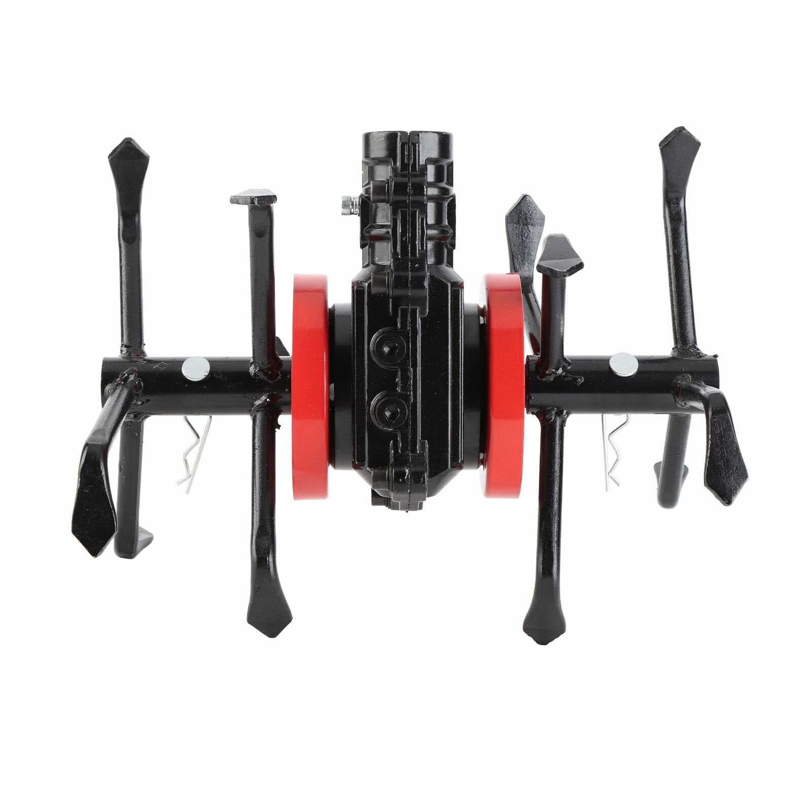 Алюминиевое колесо культиватора с 6 когтями, 26 мм 9 зубьев, для глубокой обработки почвы