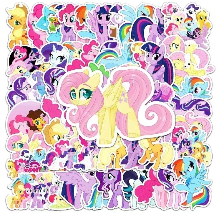 Наклейки Bandai My Little Pony C