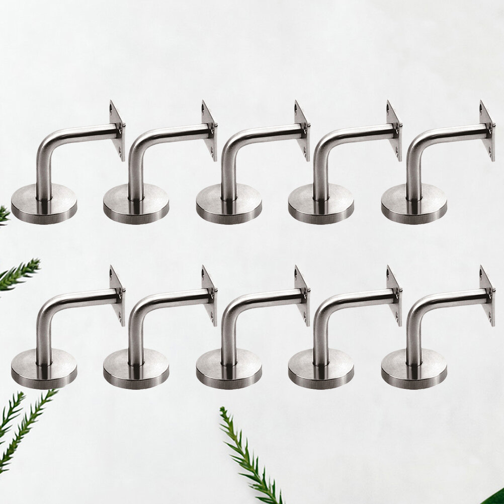 Стальной Соединительный Блок Для Перила, Прямоугольной Формы, Антикоррозионный, Подходит Для Гостиниц, 10 Штук