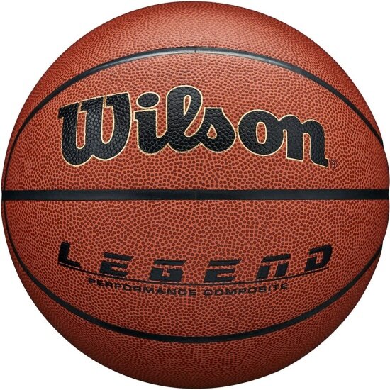 Мяч баскетбольный Wilson Legend Comp, WTB0916XB, размер 6, синтетическая кожа