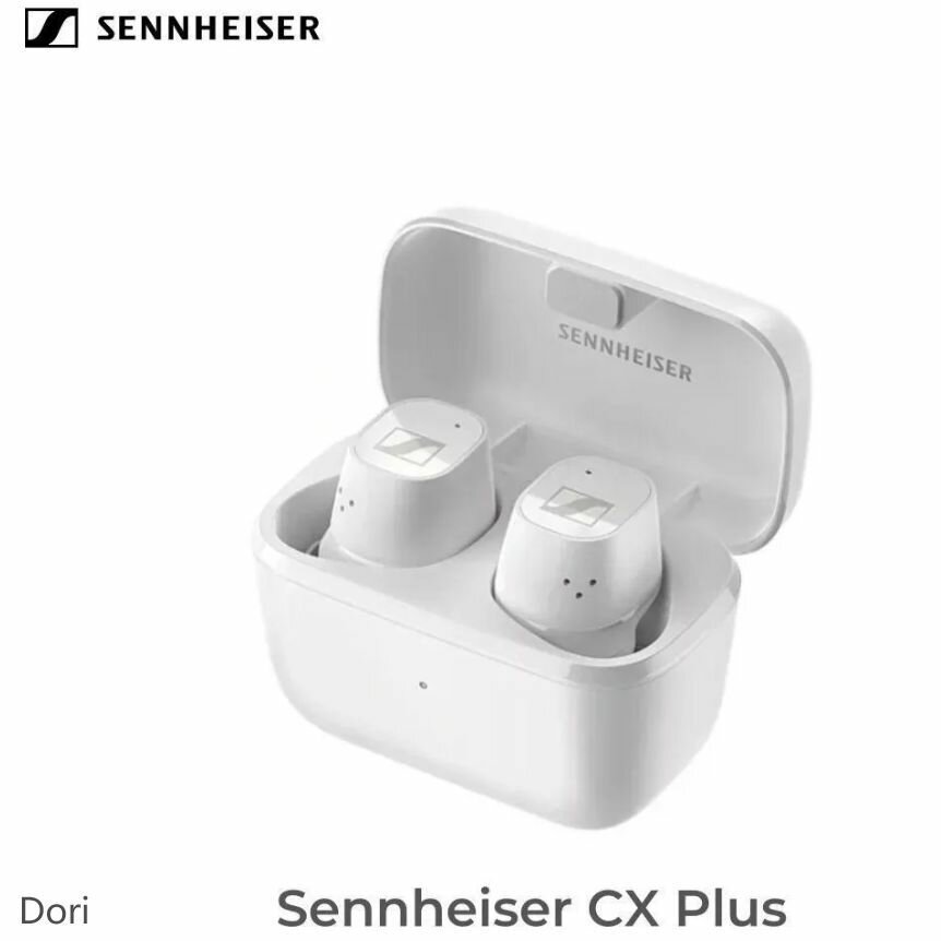 Sennheiser Наушники беспроводные с микрофоном Sennheiser CX Plus, Bluetooth