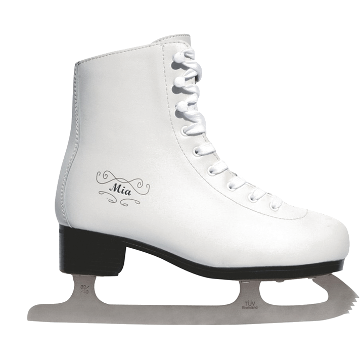 Коньки фигурные TechTeam Mia детские (YTH), для начинающих, цвет белый