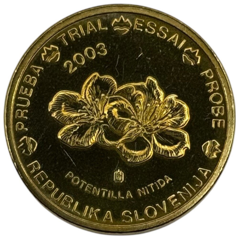 Словения 10 евроцентов 2003 г. Specimen (Проба)