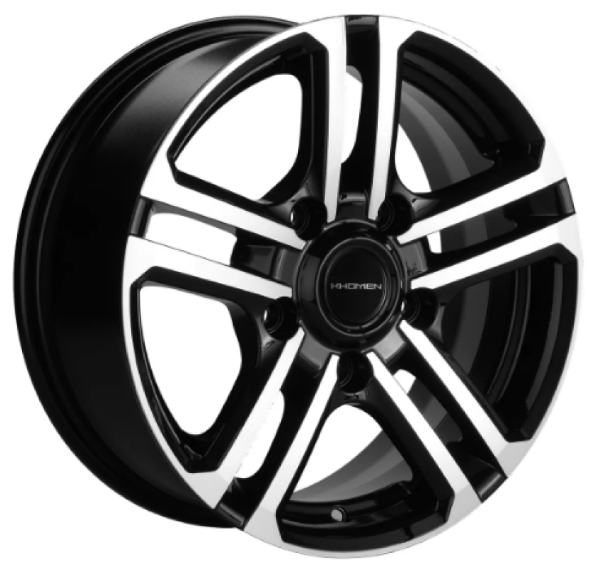 Диск колесный Khomen Wheels KHW1602 (Niva 4x4) 6,5x16 5x139,7 Dia98.5 ET40 цвет Black-FP