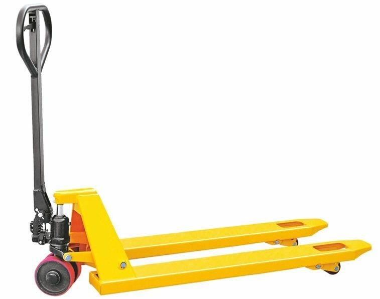 Тележка гидравлическая (рохля) TOR DB 2,0т, 1,15м, полиуретановые колеса