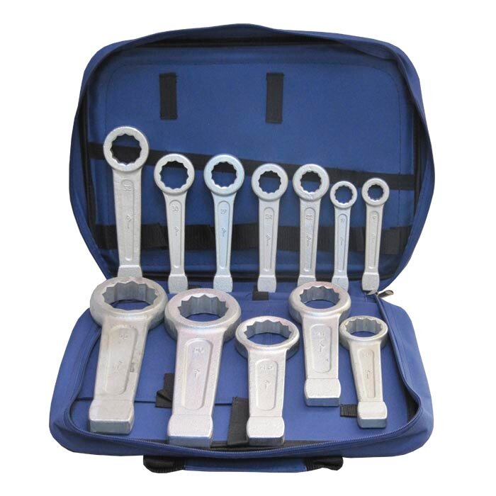 Набор ключей гаечных ударных НКУ КВ-12, размер 17-55 мм (12 предметов)