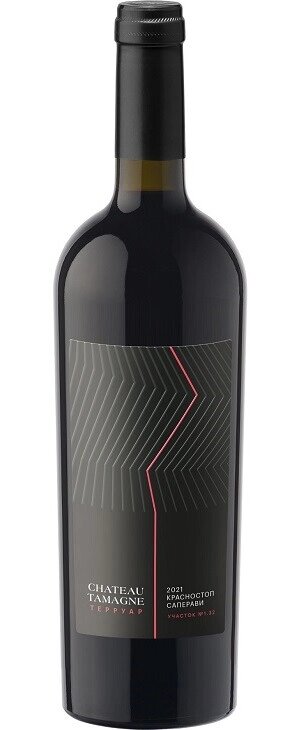 Вино Chateau Tamagne, "Terroir" Krasnostop-Saperavi, 2021, 187 мл