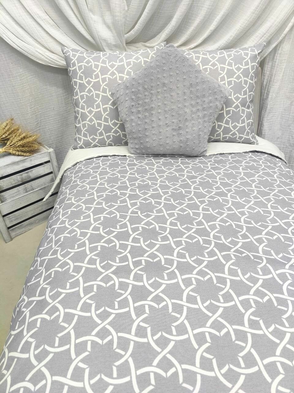 Покрывало CozyNestRF, 2-спальное, термостежка, хлопок, 175x220 см