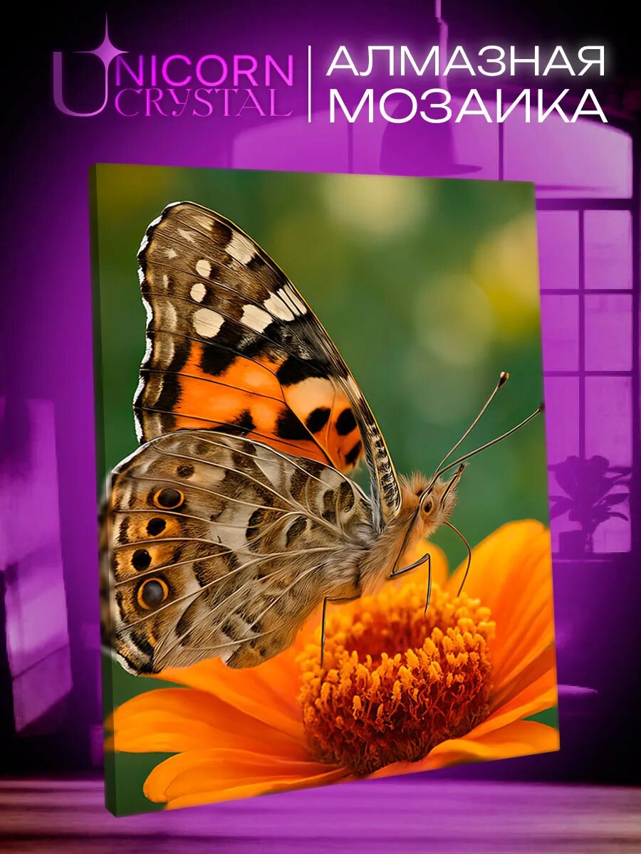Алмазная мозаика Бабочка