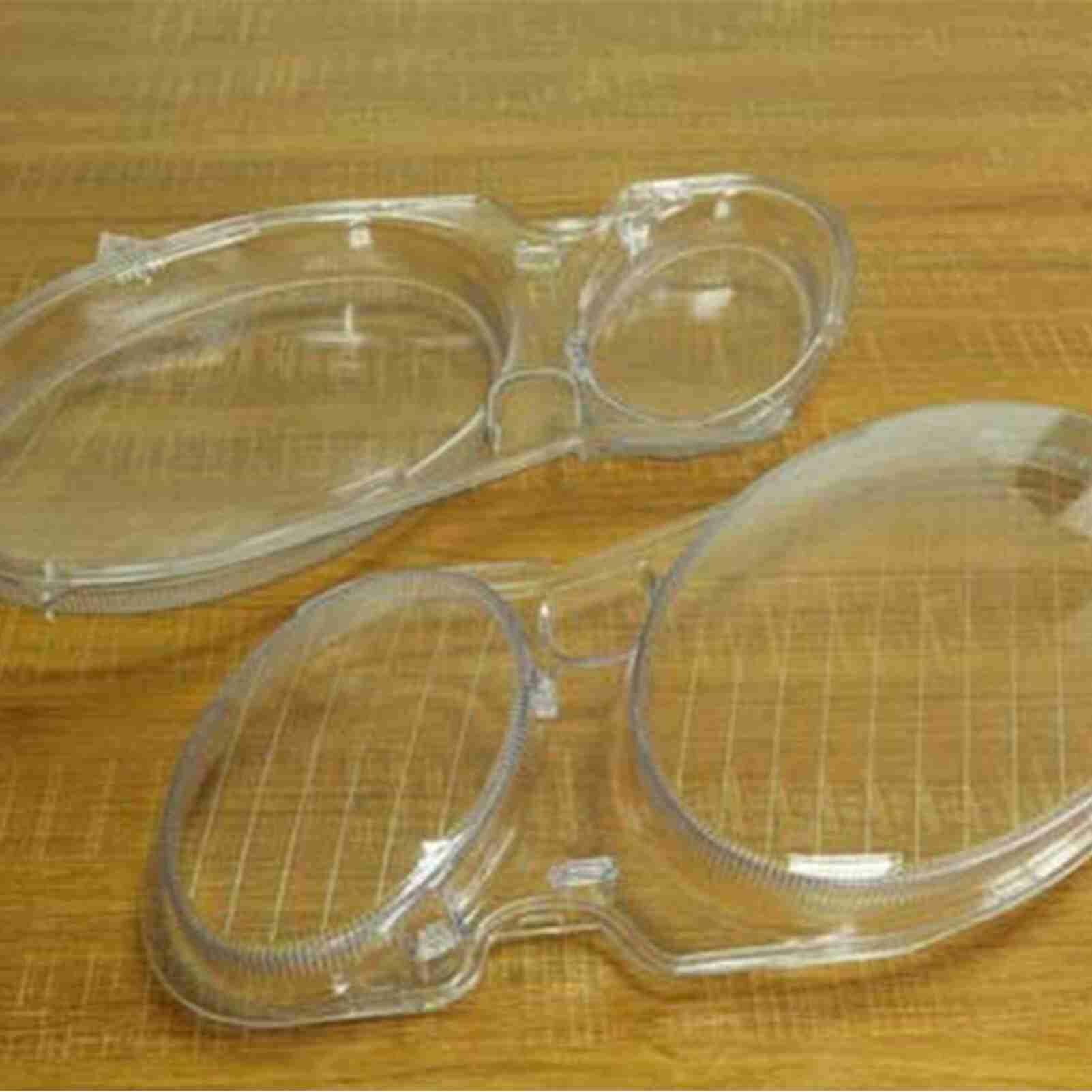 Пара прозрачных стекол фар для Benz W211 E350/300/200 2002-2008 lR