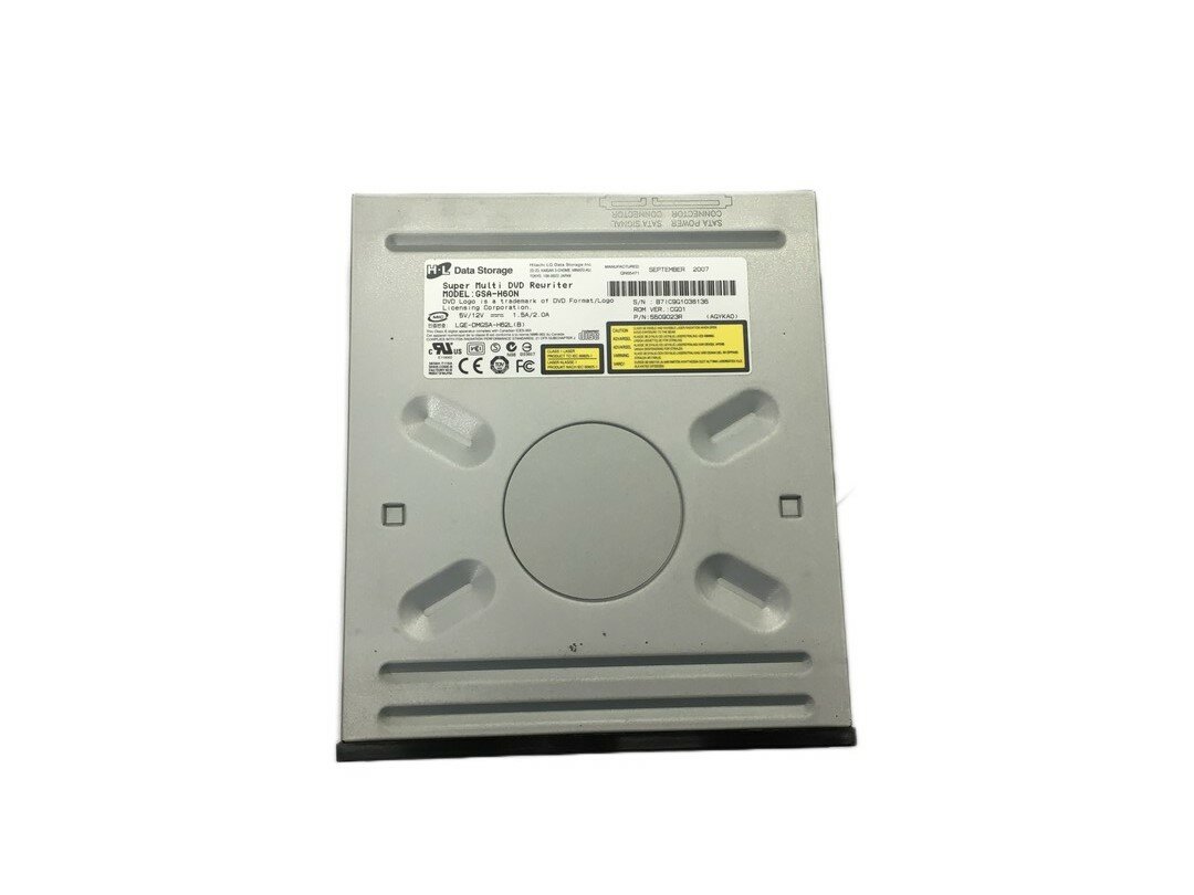 Оптический привод DVD +R/RW CD-R/RW LG GSA-H60N, SATA, черный