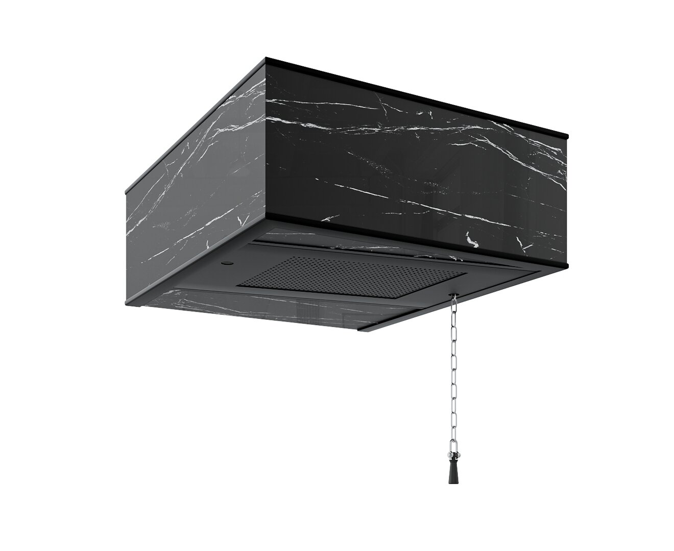 Обливное устройство Каскад 30 л, ИзиСтим, нержавеющая сталь, кожух керамика черный