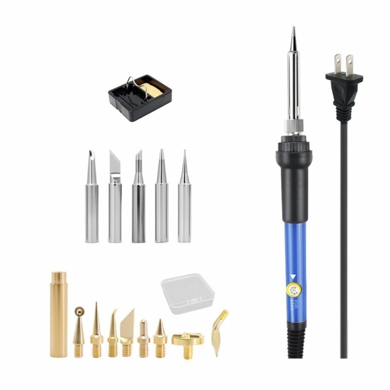 Набор инструментов для 3D-принтера с регулируемой температурой, - Синий 60 Вт