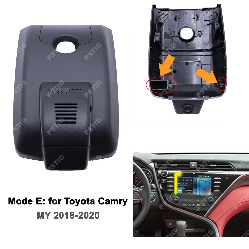 Индивидуальный OEM Plug and Play для Toyota Camry 70 V70 XV70 SE XLE Hybrid Sedan 1080P Front Cam