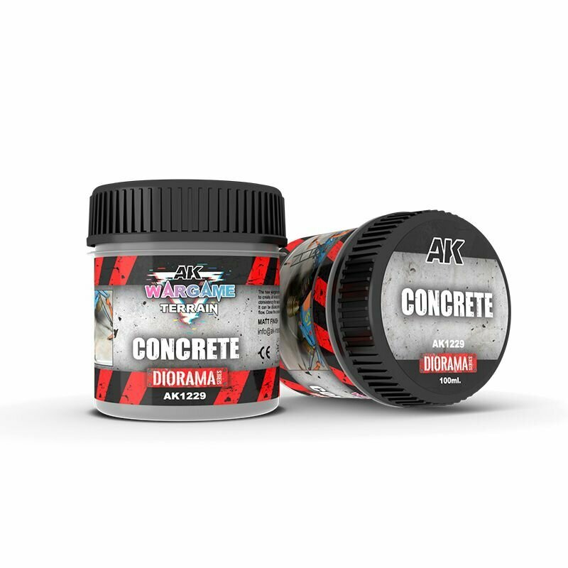 Паста для моделирования AK Interactive Concrete 100ml