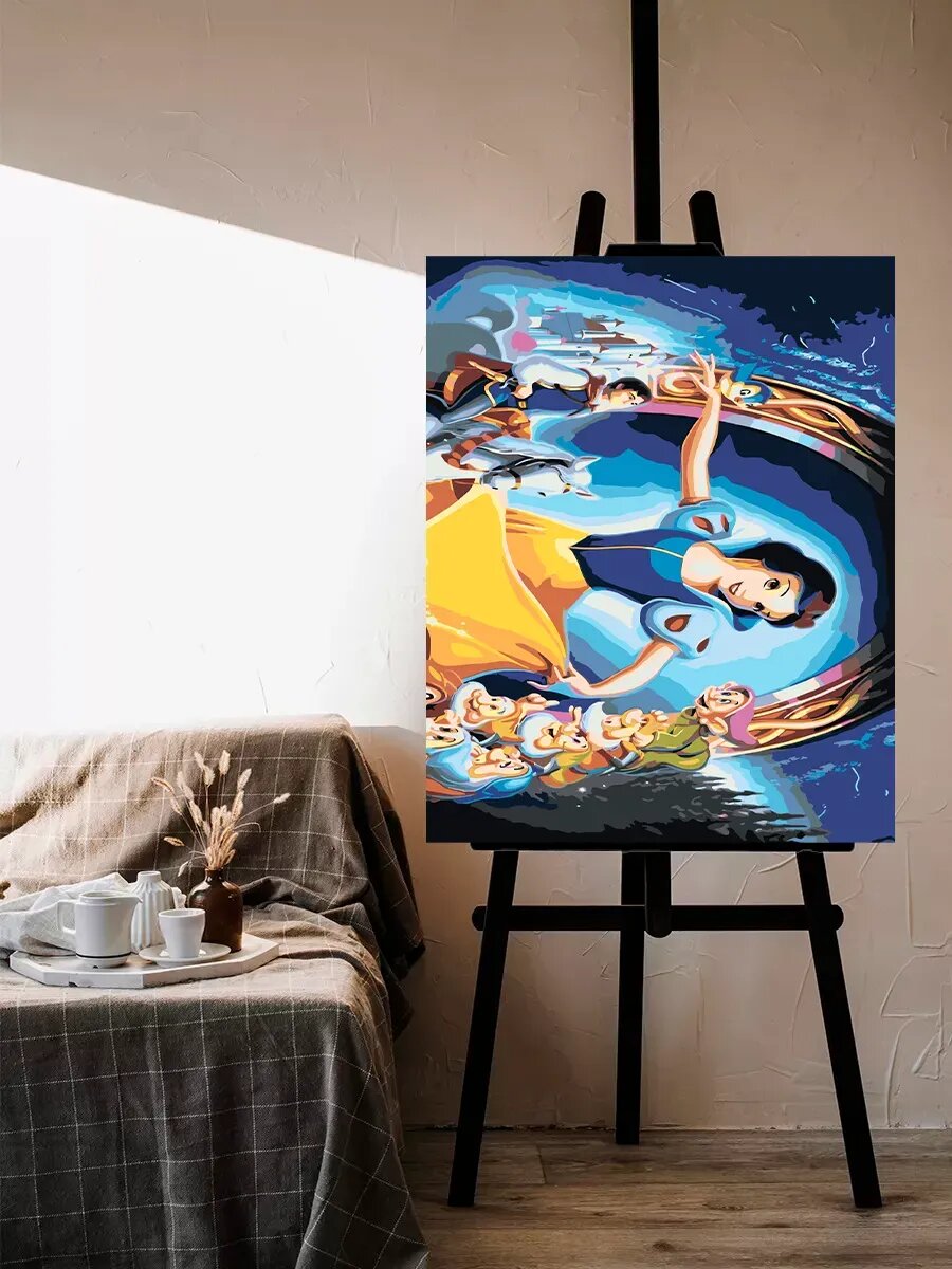 Картина по номерам Белоснежка Уолт Дисней Принцесса