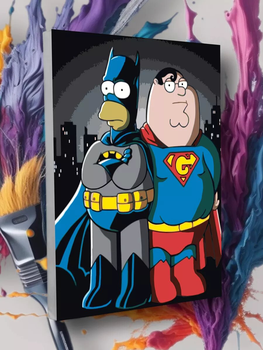 Картина по номерам Гриффин