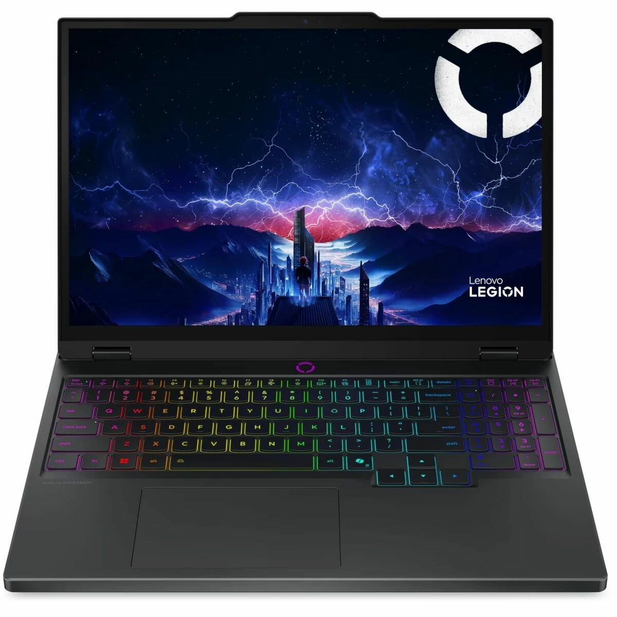 Lenovo Legion 5 15IAX10 Игровой ноутбук 15.1", Intel Core Ultra 7 255HX, RAM 32 ГБ, SSD 1024 ГБ, NVIDIA GeForce RTX 5070 для ноутбуков (8 Гб), Без системы, (83F0000FRK), черный, Русская раскладка
