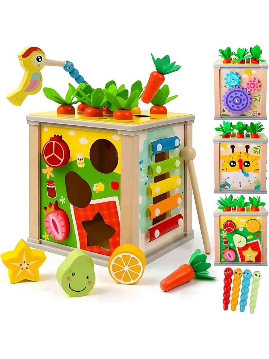 Сундук с сокровищами, детские игрушки из редиски