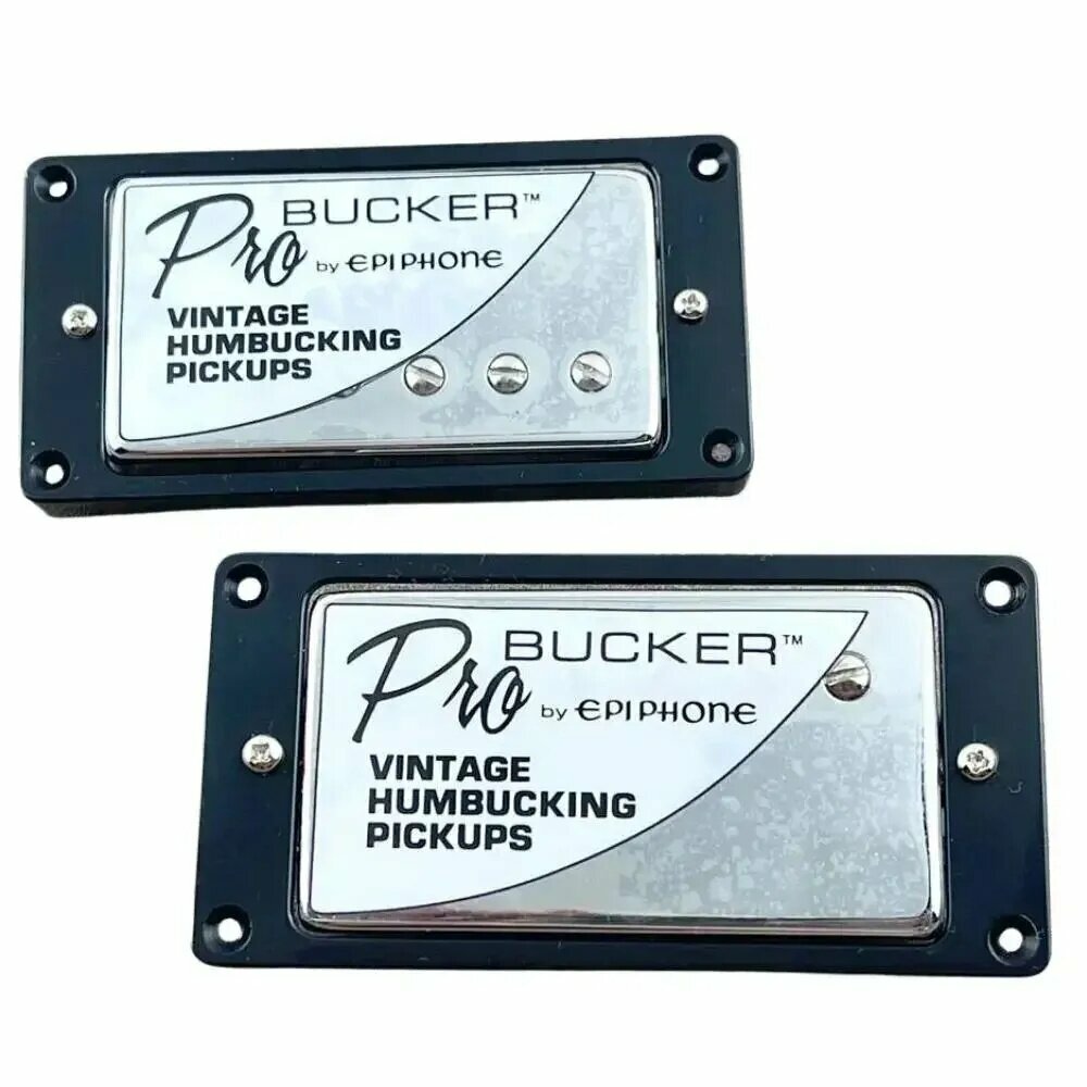 LP Vintage Double Coil Pickup ProBucker без проводки, хром, золото