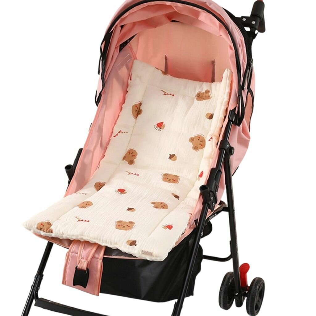 Двусторонний вкладыш для детской коляски, - Ореховый Медведь