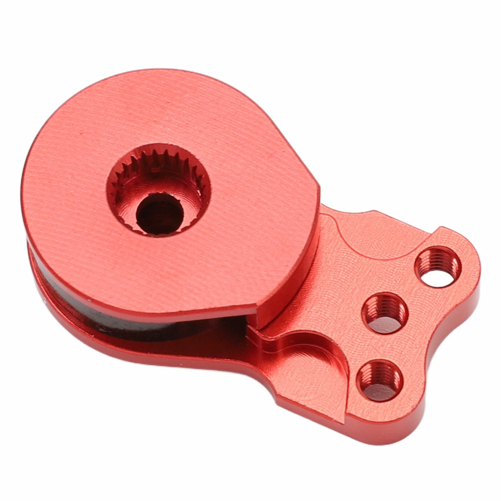 Servo Saver 25T Замена алюминиевого сплава Легкий универсальный сервопривод для 1/10 RC автомобиля Красный
