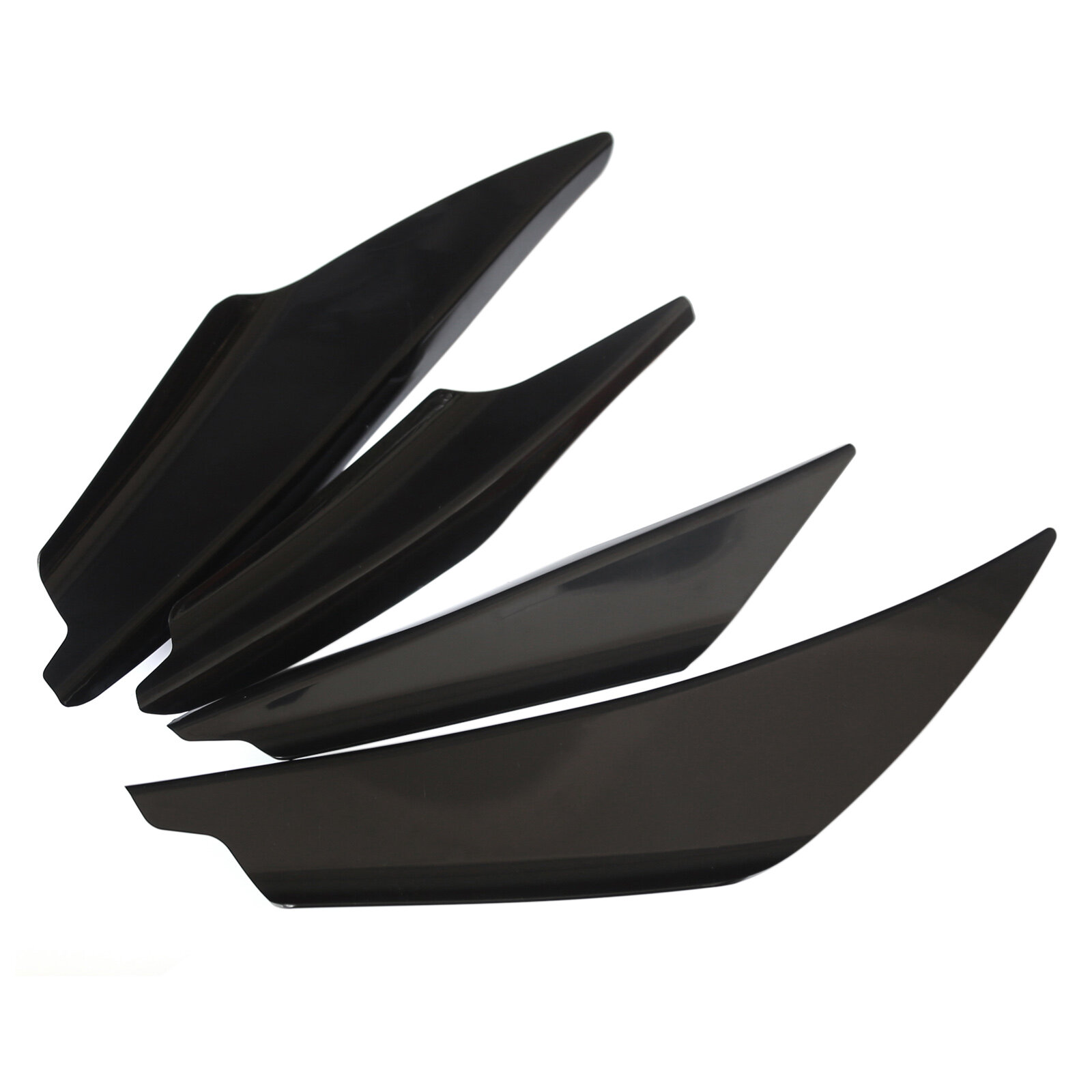 Универсальный автомобильный передний бампер, спойлер, сплиттер, сплиттеры, сплиттеры, сплиттеры, канарды, комплект для переоборудования кузова для стайлинга автомобиля и улучшения аэродинамики