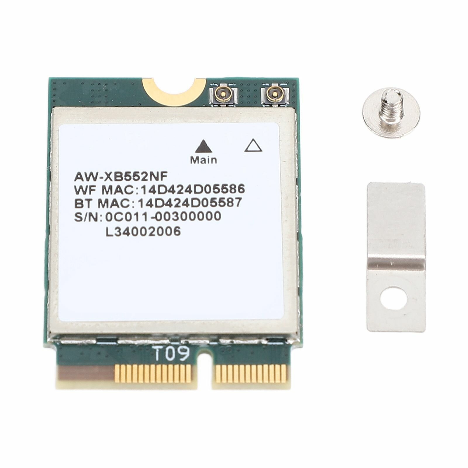 Сетевой адаптер MT7902 2400 Мбит/с, M.2, BT 5.2